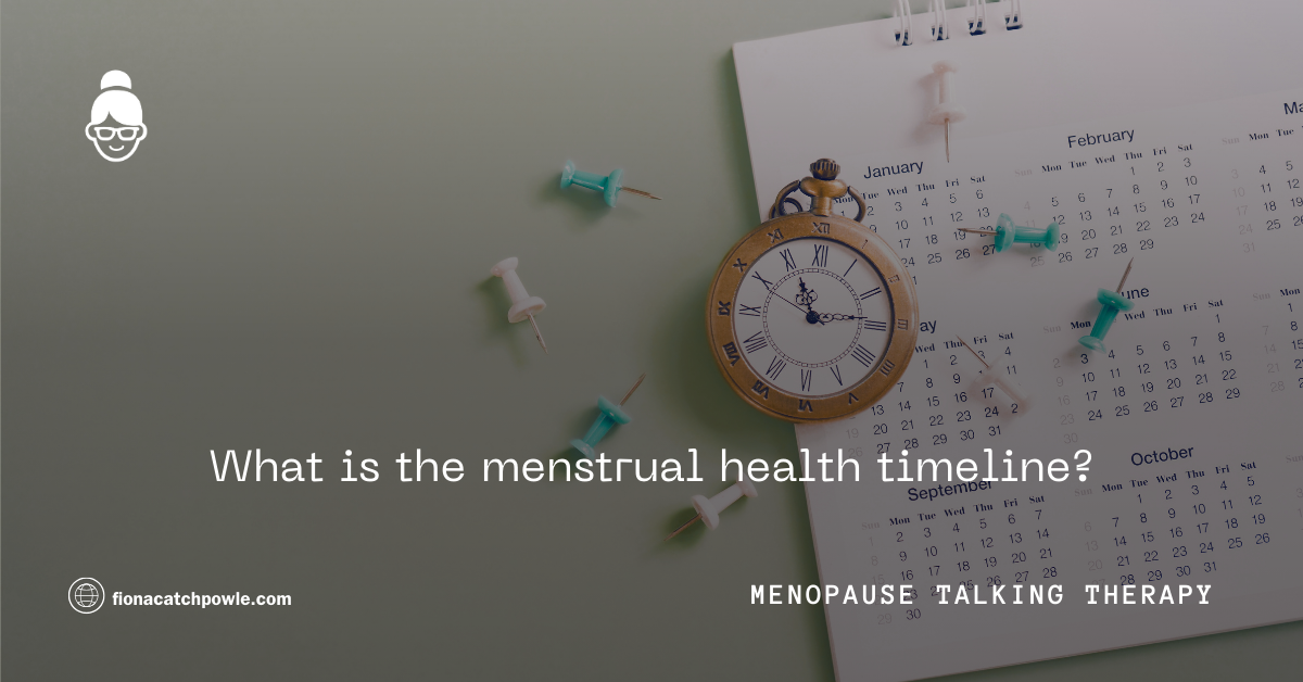 What is the Menstrual Health Timeline? - Fiona Catchpowle